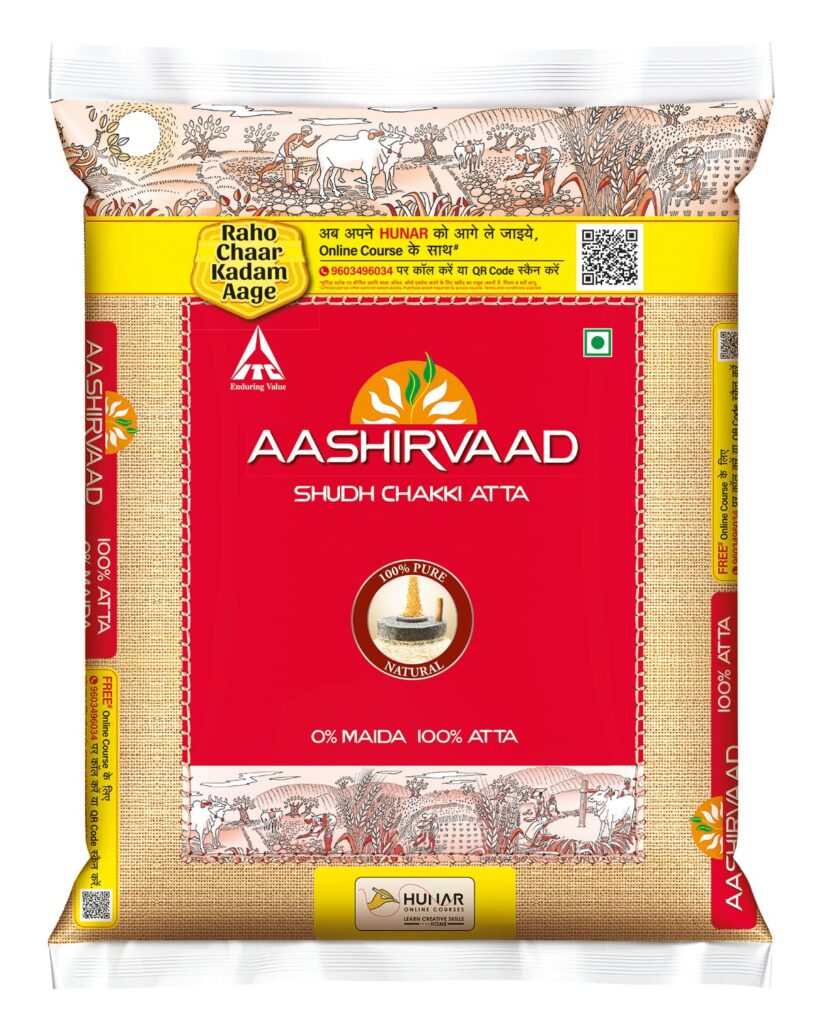 Aashirvaad Shudh Chakki Atta, 5kg Pack - supermarthk.net